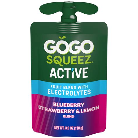 Active With Electrolytes Variety Pack Strawberry And Blueberry Gogo