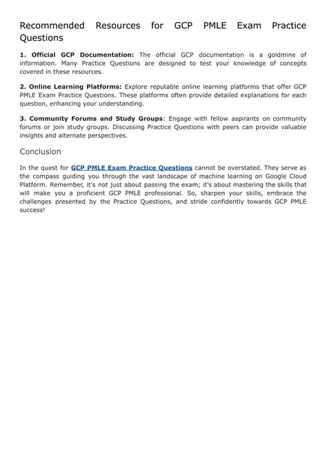 PPT GCP PMLE Success Sharpen Your Skills With Exam Ready Questions PowerPoint Presentation