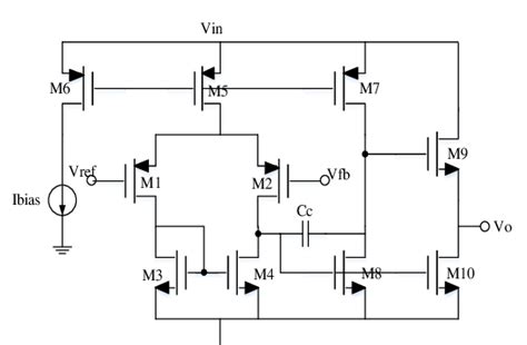 Error Amplifier Simple Circuit Download Scientific Diagram