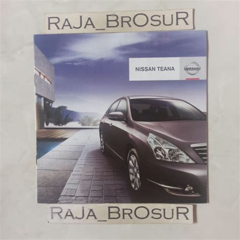 Jual Poster Brosur Katalog Booklet Nissan Teana 2010 Shopee Indonesia