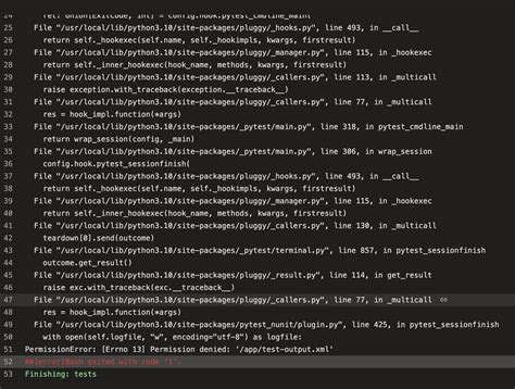 Docker Running Pytest From Mounted Container In Azure Pipeline