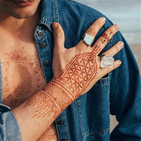 Mehendi On Face Men Mehandi Designs Mehndi For Men Hands