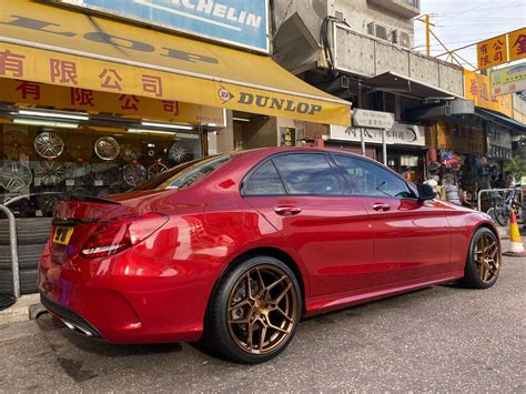 Mercedes Benz C Class W205 Red Rohana Rfx11