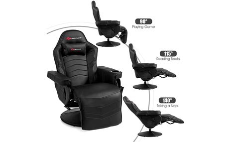 Up To 56 Off On Goplus Massage Gaming Recline Groupon Goods