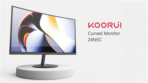 Koorui 24n5c Powered By Hkc 24 Curved Computer Monitor Full Hd