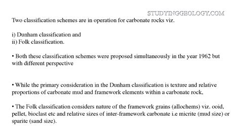 Solution Carbonate Classification Converted Studypool