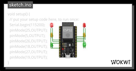 P4 Wokwi Esp32 Stm32 Arduino Simulator