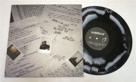 Xxxtentacion 17 Lp 2019 Black And White Colored Vinyl Insert Indie Emo