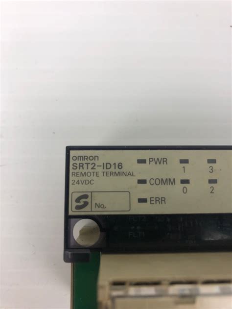 Omron Srt2 Id16 Remote Terminal 24vdc 6ma Metal Logics Inc