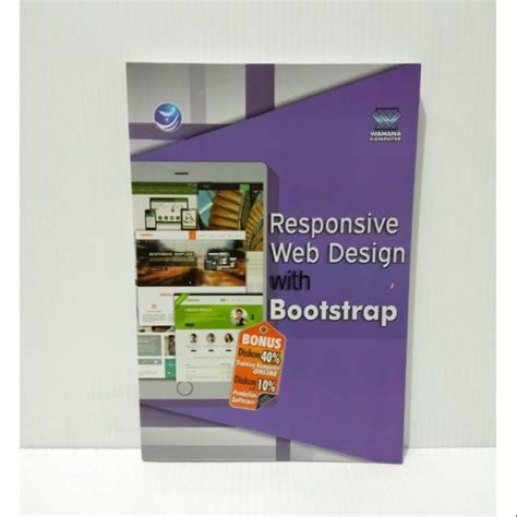 Jual Buku Responsive Web Design With Bootstrap Shopee Indonesia