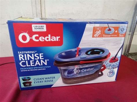 O Cedar Easywring Rinse Clean Microfiber Spin Mop System Sierra