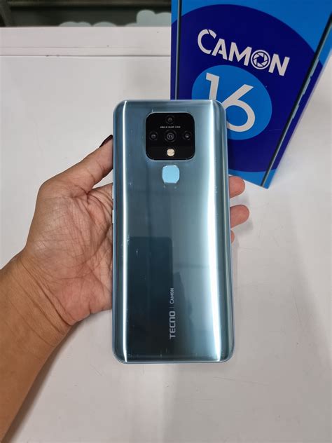 Tecno Comon 16 ตัวเครื่องสวย จอใหญ่ Mobile Cafe Shop