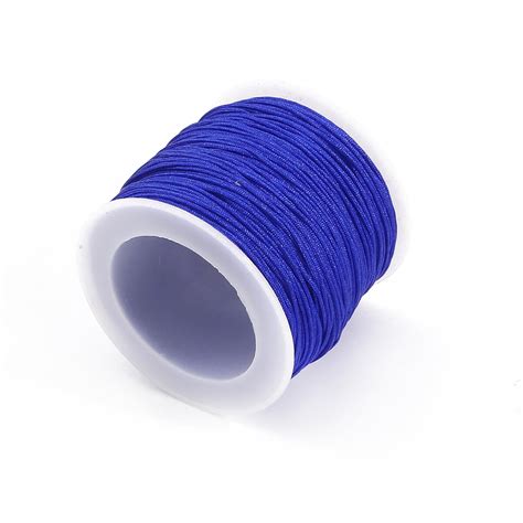 50meter 0 8mm Nylon Cord Thread Chinese Knot Macrame Cord Bracelet