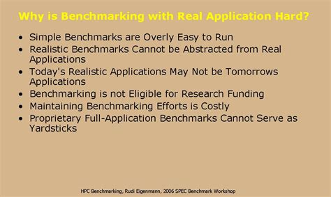 HPC Benchmarking And Performance Evaluation With Realistic Applications