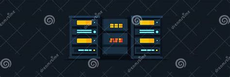 rows of servers with blinking indicators are arranged against a dark