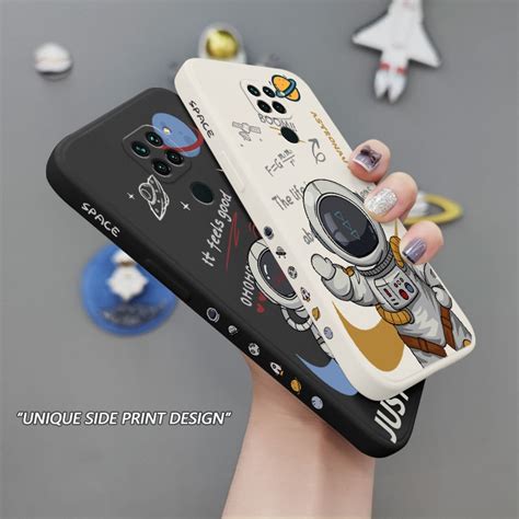 เคสโทรศัพท์มือถือ ลายนักบินอวกาศ สําหรับ Xiaomi Redmi Note 9 Pro Max