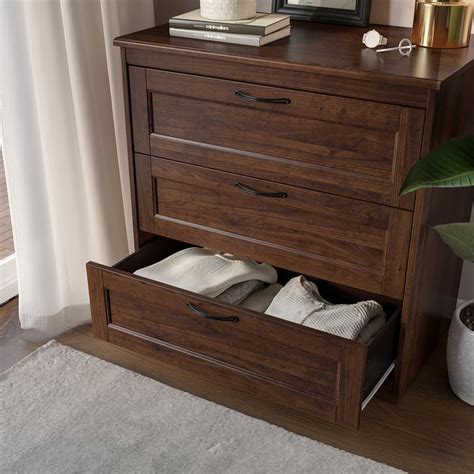 Songesand 3 Drawer Dresser Brown 321 4x317 8 Ikea