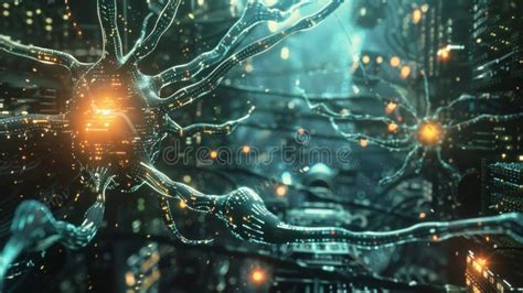 A Neural Network Diagram Illustrating How Artificial Synapses Can Be