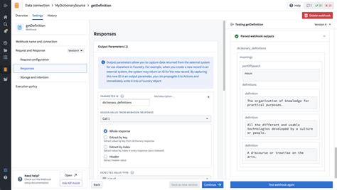 Data Connection • External Connections From Code • External Functions