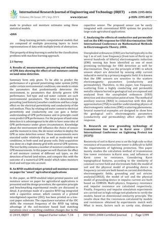 IRJET Soil Water Forecasting System Using Deep Neural Network