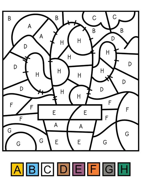 Coloriage Magique Lettres 50 Dessins à Imprimer