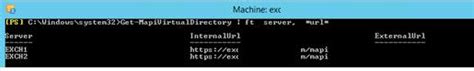 Exchange 2013 протокол MAPI over Windows для системных