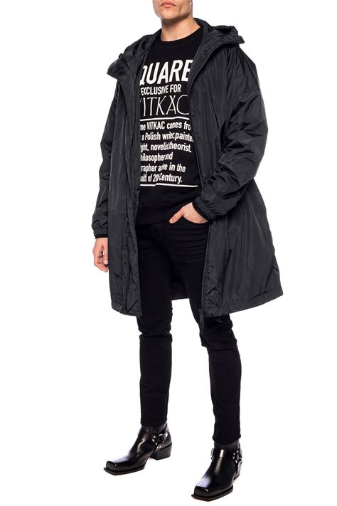 Czarny Parka Z Kolekcji Limitowanej Exclusive For Vitkac Dsquared Vitkac Polska