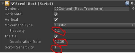 C Unity Mobile Scrollrect Too Sensitive Stack Overflow