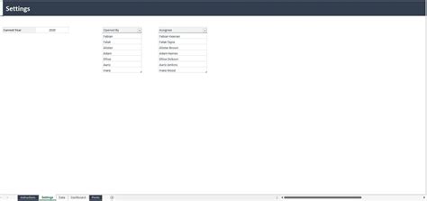 Bug Tracker Excel Template Etsy