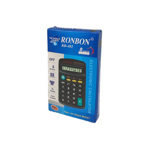 ماشین حساب Ronbon مدل RB402 | اهوراشاپ
