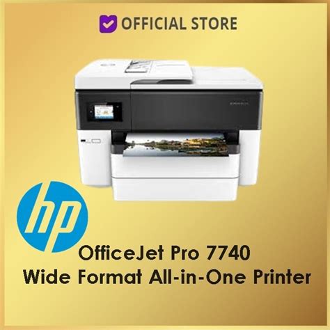 Jual Hp Officejet Pro 7740 Print Scan Copy Fax Printer A3 Wireless