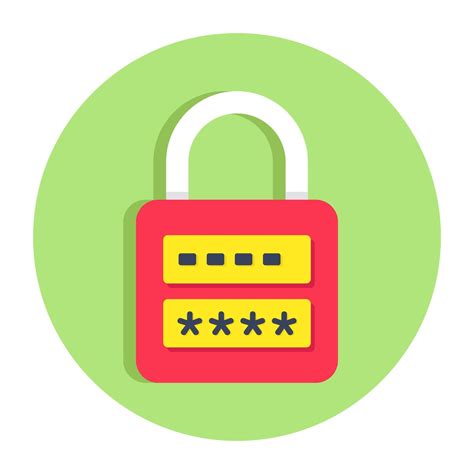 Modern Design Icon Of Password Lock 54193994 Vector Art At Vecteezy