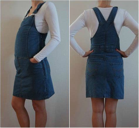 Vintage Maternity Denim Overalls