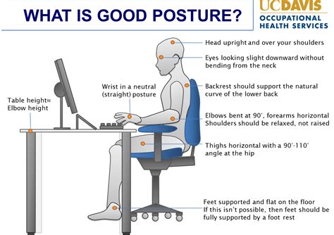 Workstation Ergonomics Diagrams And Checklist