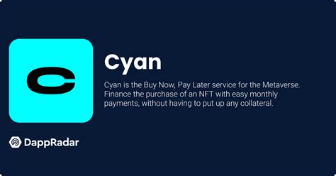 Cyan Project Overview Analytics And Data Dappradar