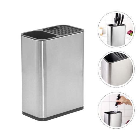 Winomo Silver 1pcs Versatile Storage Rack For Cooking Utensils With