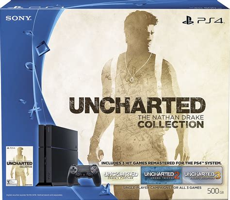 Best Buy: Sony PlayStation 4 500GB Uncharted: The Nathan Drake ...
