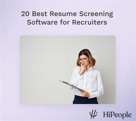 20 Best Resume Screening Software For Recruiters In 2024 Hipeople