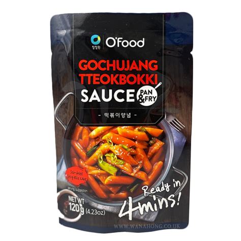 Chung Jung One Sweet And Spicy Rice Cake Sauce 120g Wanahong