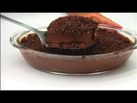Delicia Gelada De Chocolate Super FÁcil CulinÁria Caseira