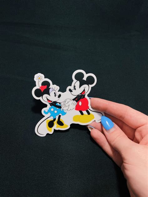Mickey And Minnie Sticker Customs By Kendyl