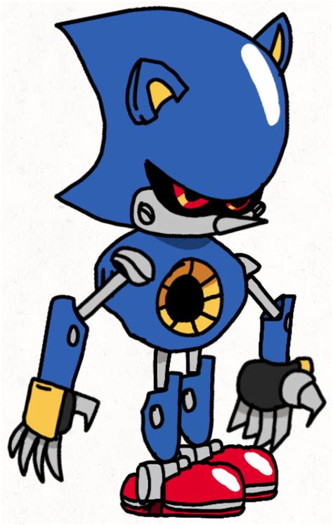 Metal Sonic By Foxiesbitcoin On Newgrounds