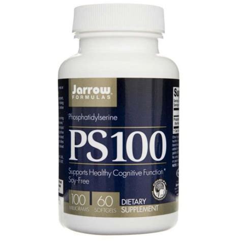 Jarrow Formulas PS 100 (Fosfatydyloseryna) 100 mg 60 kapsułek - opinie ...