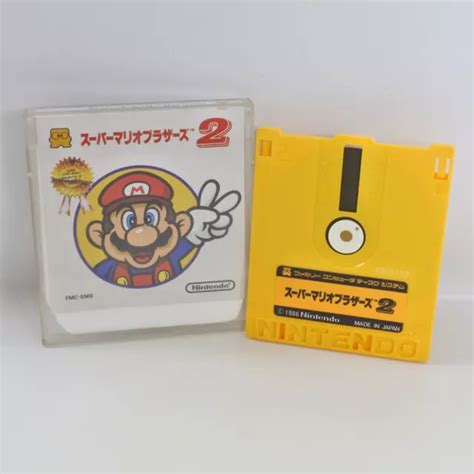 Famicom Disk Super Mario Bros 2 No Instruction Nintendo Dk £2459 Picclick Uk