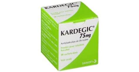 Kardegic 75 Mg Poudre Buvable Boite De 30 Sachets