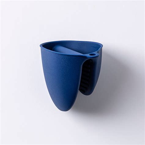 Ksp Colour Splash Silicone Pot Holder Grabber 11cm Navy Kitchen