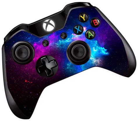 Colorful Galaxy Nebula Xbox One Controller Skin