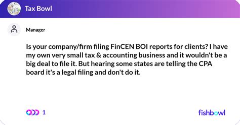 Is Your Company Firm Filing FinCEN BOI Reports For Fishbowl