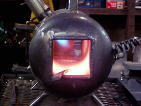 Propane Forge In Actionw Pics Metalworking Forum Gardenweb