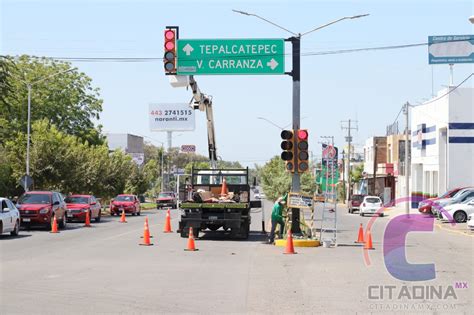 Comienza la modernización y colocación de nuevos semáforos Citadina MX